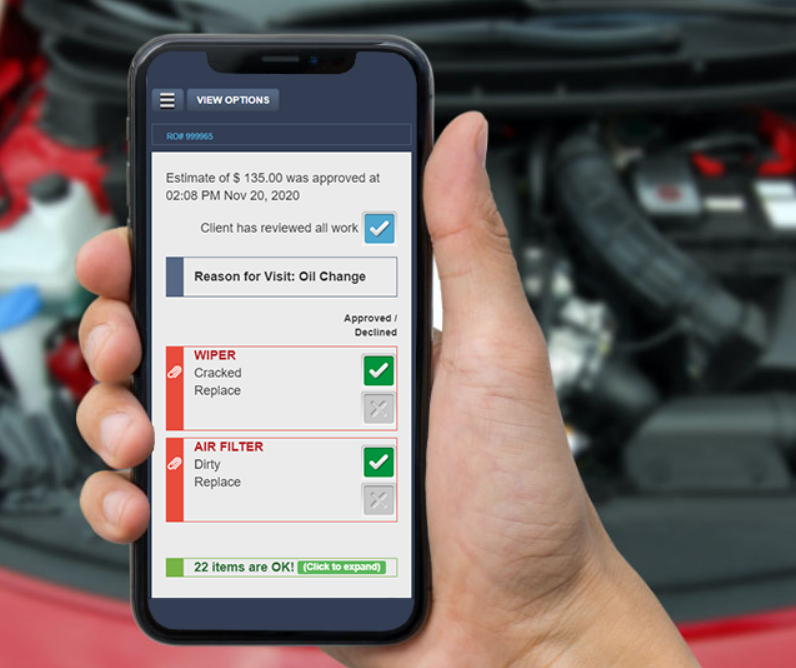 What is a Digital Vehicle Inspection? | AutoServe1